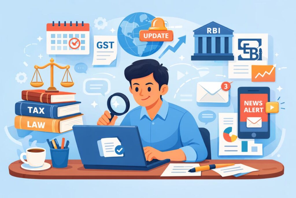 How to Stay Updated With Law & Finance Changes as a Professional - BuddingCA